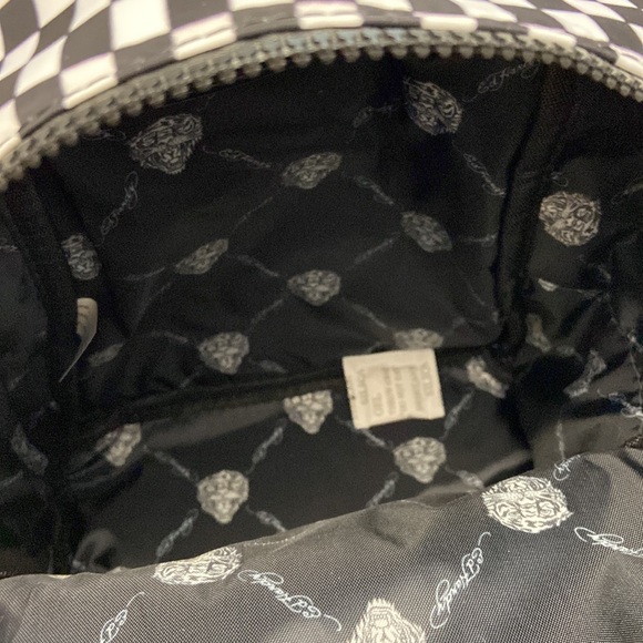 Ed Hardy | Bags | Nwt Ed Hardy Unisex Nylon Skull Checkers Mini ...